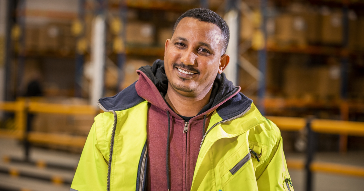 Aklilu Tekle Kidane, Combitruckchauffeur | Werken bij Kaemingk